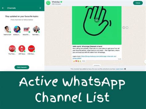 1000 Active WhatsApp Channel List WhatsApp Channels 2024