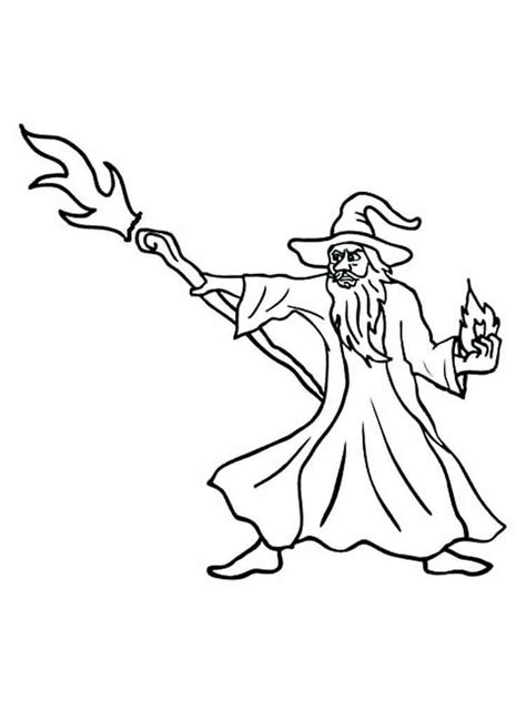 Magician Coloring Pages