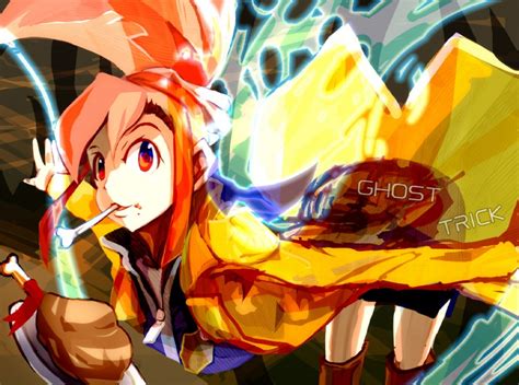 Lynne And Cat Ghost Trick Drawn By Zetsu Hirao01 Danbooru