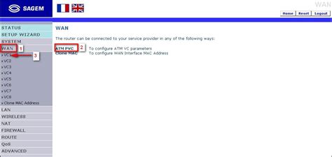 Sagem Router Configuration تذكرة نت