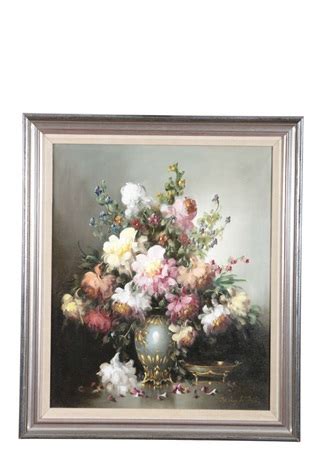 Still Life Flowers In A Vase Von Endre Kompoczy Balogh Auf Artnet
