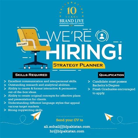 Muhammad Ali Sohail On Linkedin We Are Hiring Brand Live Is Looking