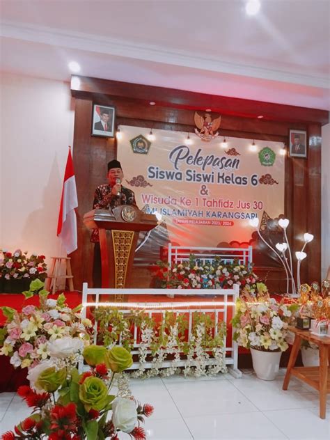 Pelepasan Siswa Siswi Kelas VI Dan Wisuda Ke 1 Tahfidz Juz 30 MI