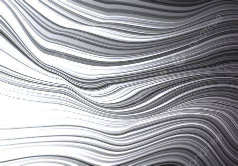 Abstract Black Line Curve 3d Texture Background Vector Illustration
