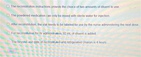 Solved The Nurse Has An Order To Give An Intravenous Dose Of
