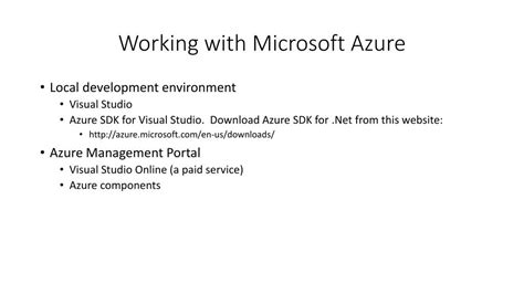 PPT Microsoft Azure Introduction PowerPoint Presentation Free Download ID 5352220