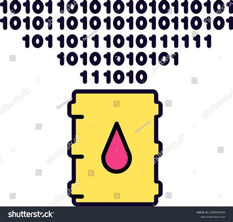 Data New Oil Stock Vector Royalty Free 2046594956 Shutterstock