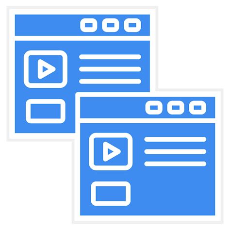 Premium Vector Duplicate Browser Icon Vector Image Can Be Used For