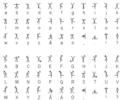 Camp S O Cool Dancing Men Cipher