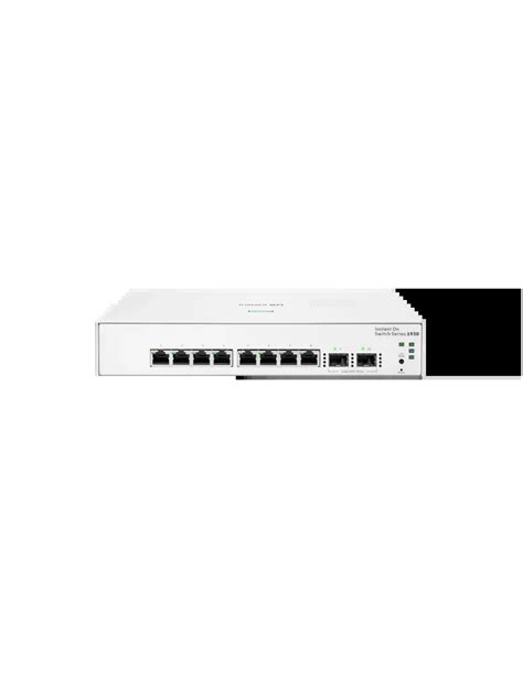 Hpe Networking Instant On 1830 8 Port Poe Switch Aru Io Sw18308g 65w