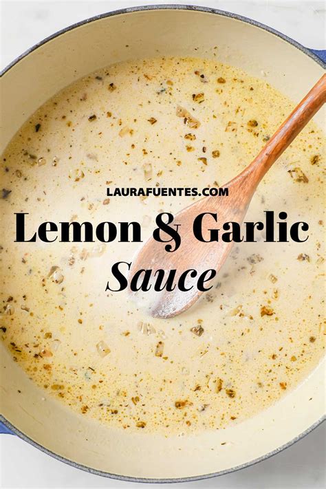 Creamy Lemon Garlic Sauce For Pasta Or Chicken