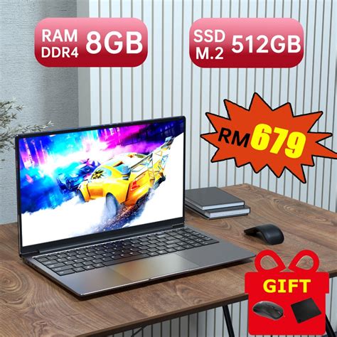 Laptop 14 1 Inch Intel Celeron N4000 Up To 2 6ghz Ddr4 8g Ram 256gb 512gb M 2 Ssd Fhd Screen