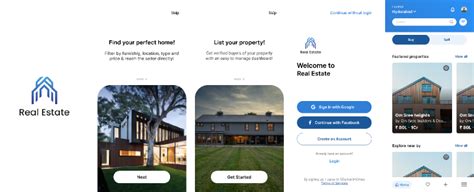 Real Estate App Ui Design Figma