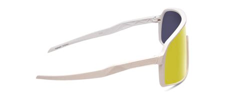 Coyote Python Pit Viper Style Polarized Sunglasses White Grey Gold