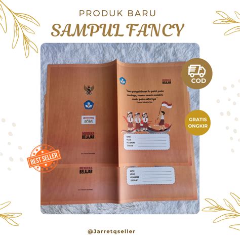 Jual 🆕 Sampul Buku Cokelat Fancy Sampul Buku Kertas Coklat Kwarto Sampul Buku Sekolah