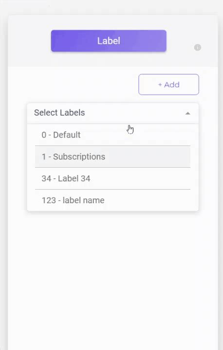 Label Voitex Knowledge Base
