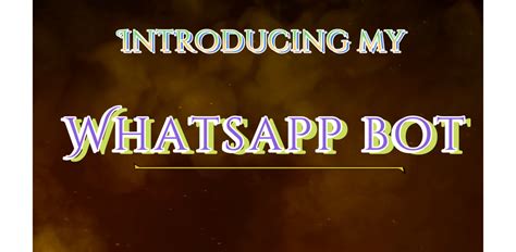 Whatsapp Bot