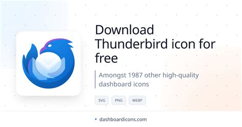 Thunderbird Icon Dashboard Icons