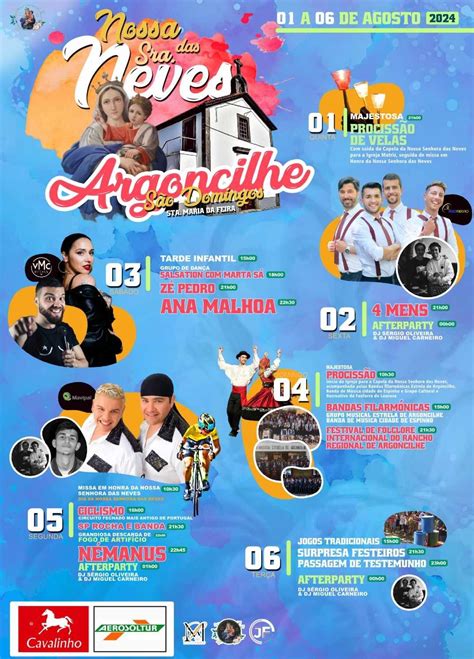 Festa De Nossa Senhora Das Neves 2024 Argoncilhe