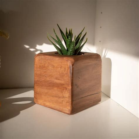 Rustic Wooden Planters Dia Exim Global