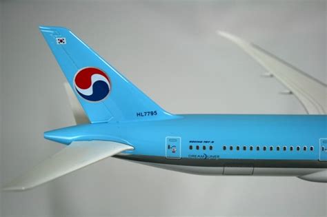 대한항공 모형비행기모형항공기 보잉b787 9 드림라이너 모형 1대200 Korean Air 비행기모형 네이버 블로그