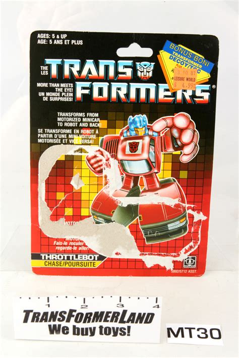 Transformers® G1 Chase Card Sku 318547 Largest