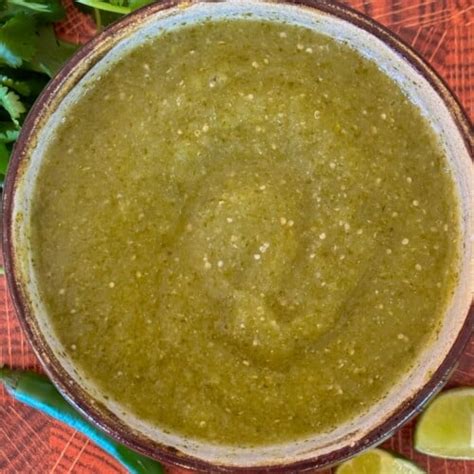 Salsa Verde Mexican Salsa Foodology Geek