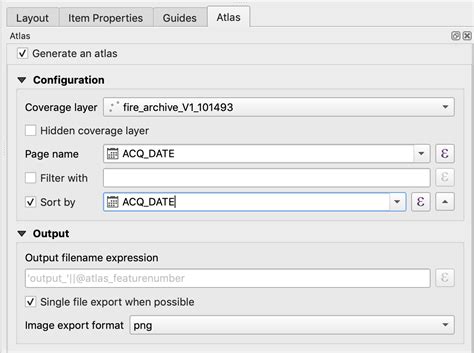 Export QGIS Atlas Frames Showing ALL The Features On A Given Date Geographic Information