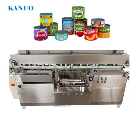 High Speed Tin Can Labeling Machine Factory Direct Supply And Fast Delivery Kanuo Machine