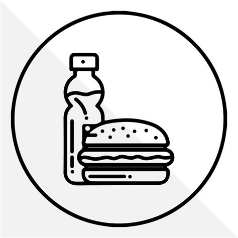 Icono De Vector De Hamburguesa 22165153 Vector En Vecteezy
