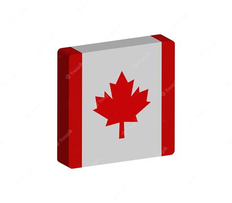 Premium Vector Canadian Flag