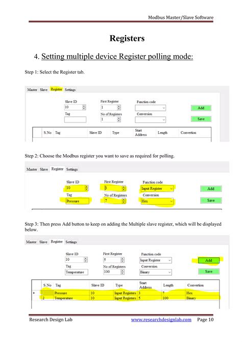Rdl Modbus Protocol Testing Tool Pdf Computer Software And Applications Computing