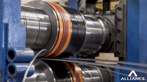Narrow Coil Slitting Alliance Steel Gary In Youtube