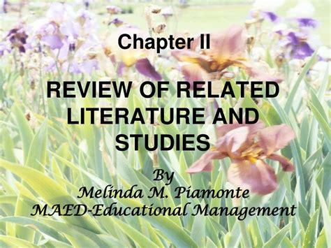 Chapter 2 Literature Review