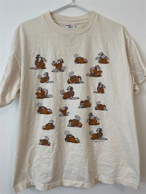 Vintage Vintage Beaver Sex Positions Tshirt Humor Funny Print Grailed