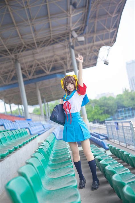 二次元動漫涼宮春日的憂鬱cosplay正片 每日頭條