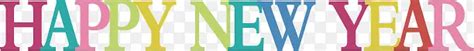 Happy New Year 字体png图片素材下载图片编号qxongraw 免抠素材网