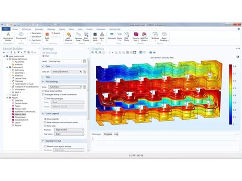 Suite Logicielle Pour La Simulation Multiphysique Comsol Multiphysics® Contact Comsol France Sas
