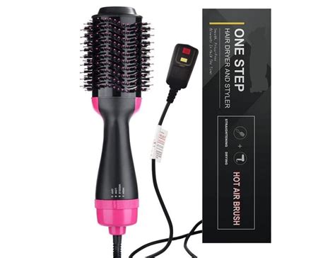 One Step Hair Dryervolumizer Hot Air Hair Dryer Brushsalon Negative