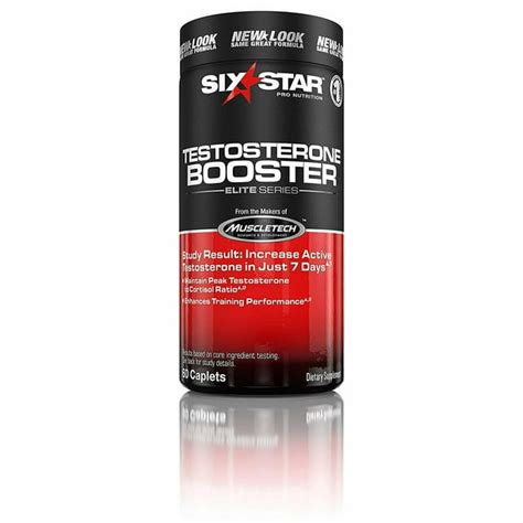 Six Star Elite Series Testosterone Booster Supplement Muscle Building