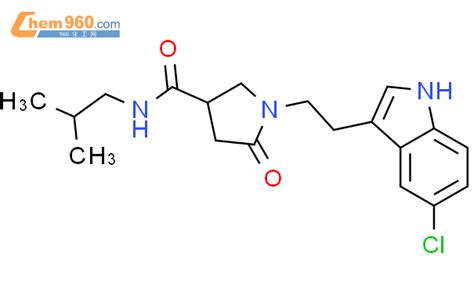 924978 58 5 1 2 5 Chloro 1H Indol 3 Yl Ethyl 5 Oxo Pyrrolidine 3