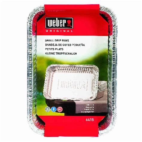 Weber Small Aluminum Drip Pan 10 Pack Iveys Building Materials Mansfield