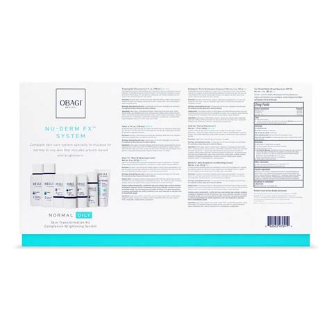 Obagi Nu Derm® Trial Kit Normal To Oily Apex Dermatology