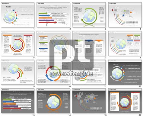 Globe Diagram Presentation Template For Google Slides And PowerPoint