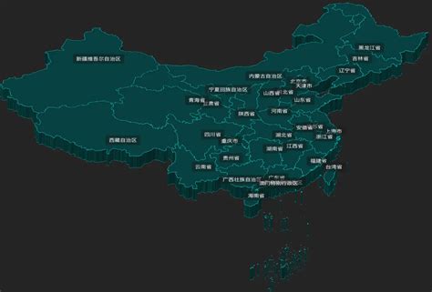 Threejs 在3d地图中绘制css3d标签标注省份 完竣世界