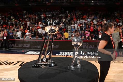 Wnba Championship Trophies Photos And Premium High Res Pictures Getty