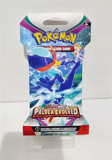 Pokemon Tcg Paldea Evolved Booster Pack 13907784196 Oficjalne