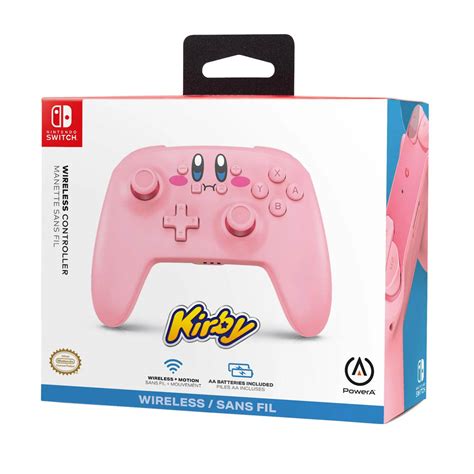 Powera Wireless Controller For Nintendo Switch Kirby Mouthful Nintendo Switch Eb Games