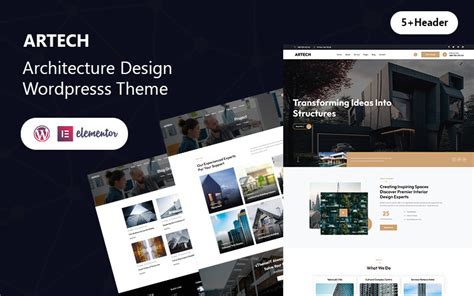 Artech Tema Wordpress De Diseño De Arquitectura