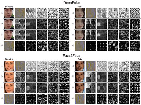 Hierarchical Feature Representation Of DeepFake And Face2Face Data A